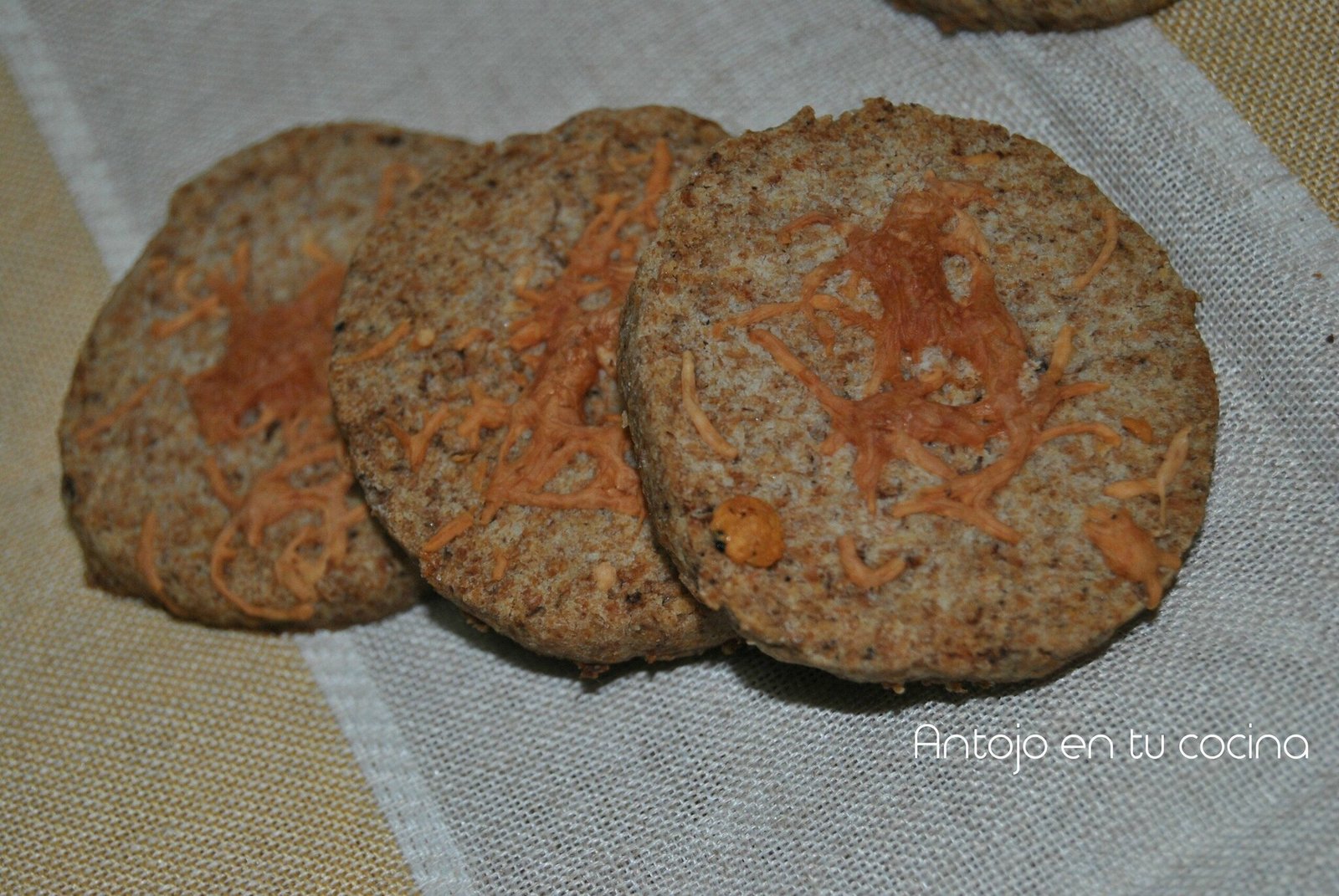 Galletas saladas integrales con queso - Antojo en tu cocina