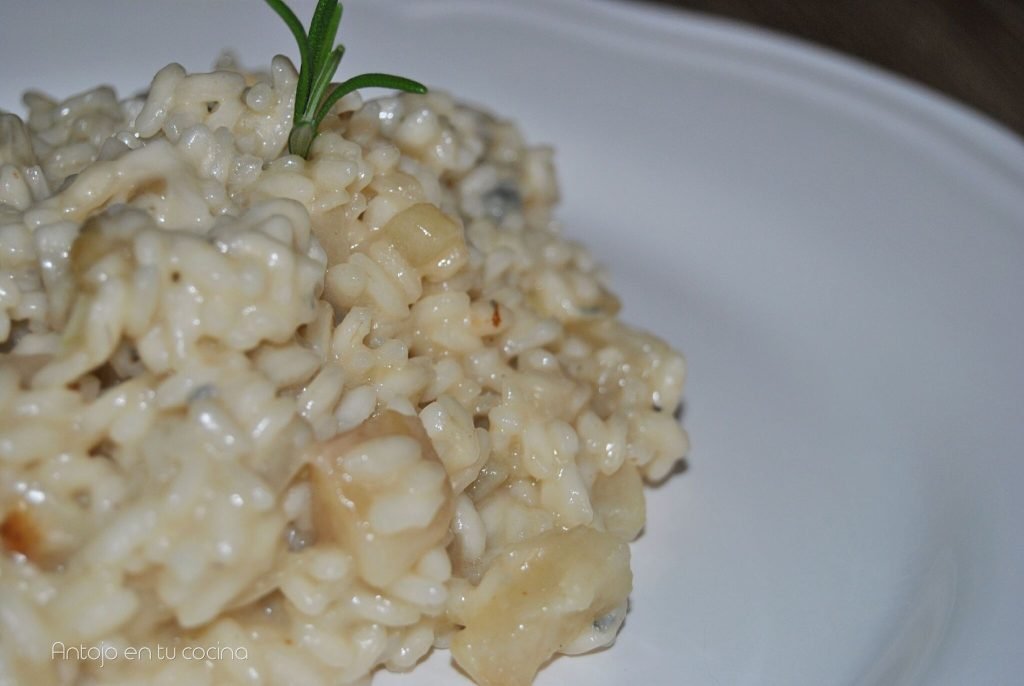 Risotto de pera y gorgonzola - Antojo en tu cocina