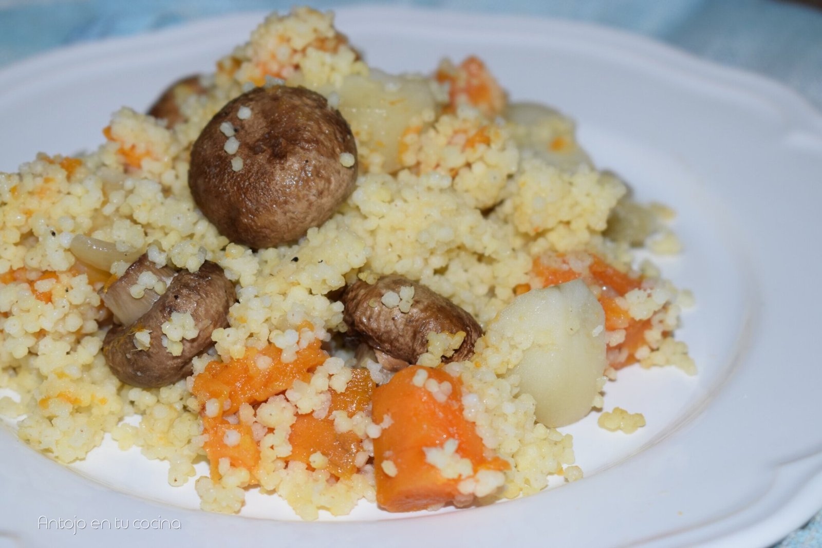 Mijo con verduras horno, receta saludable muy fácil - Antojo en tu cocina