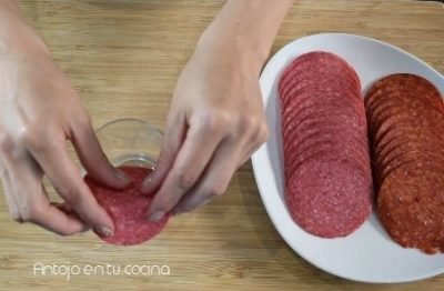 Cómo hacer flores de embutido fáciles y rápidas - Antojo en tu cocina