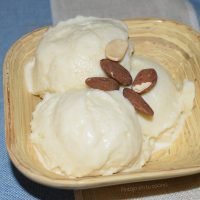 Helado de almendra cruda muy cremoso, receta fácil con 4 ingredientes ...